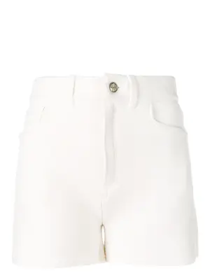 BARRIE High-waisted Knit Shorts - Neutrals