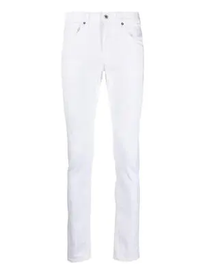 DONDUP Cropped Skinny Jeans - White