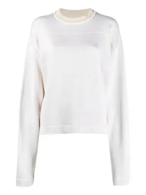 JIL SANDER Two-tone Jumper - Neutrals