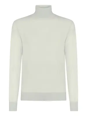 Dolce & Gabbana Knitted Roll-neck Jumper - Green