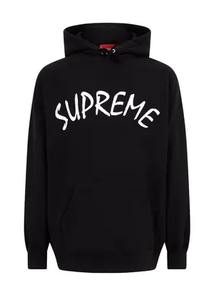 Supreme Ftp Arc Hooded Sweatshirt - Black