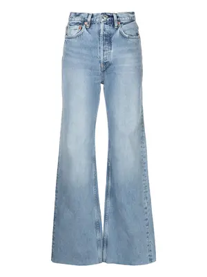 RE/DONE RE/DONE 70s Ultra High-Rise Wide-Leg Jeans