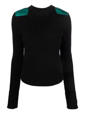 ISABEL MARANT Two-Tone Knitted Jumper