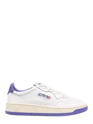 AUTRY Medalist Low-top Leather Sneakers - White