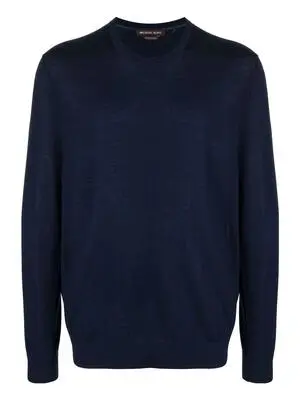 Michael Kors Long-sleeve Merino Jumper - Blue