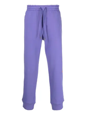 Dolce & Gabbana 3d Print Jersey Track Pants - Purple
