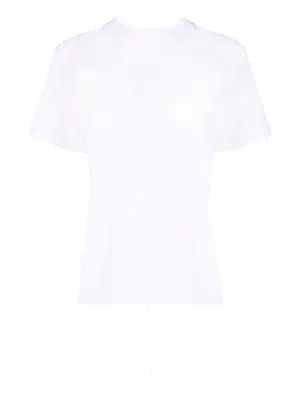 Cecilie Bahnsen Cut-out Rear-tie Top - White