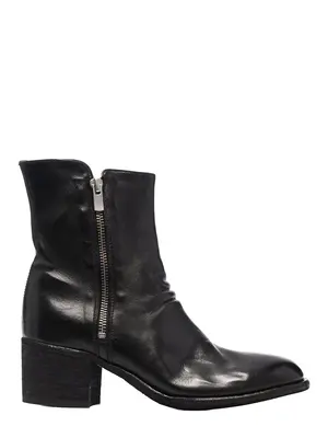 Officine Creative Denner 103 Leather Boots - Black