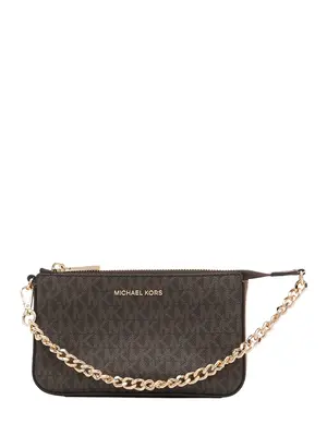 Michael Kors Jet Set Shoulder Bag - Brown