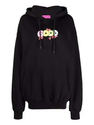 IRENEISGOOD IRENEISGOOD Oversized Logo-Print Hoodie