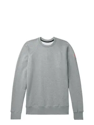 Canada Goose Huron Cotton-jersey Sweatshirt - Gray