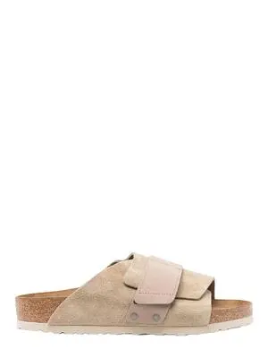 BIRKENSTOCK Kyoto Suede Sandals Brown