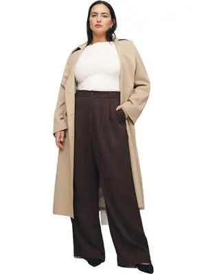 REFORMATION Mason Pant Black Currant