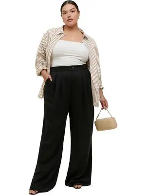 REFORMATION Mason Pant Es - Black
