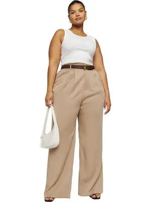 REFORMATION Mason Pant Es - Brown