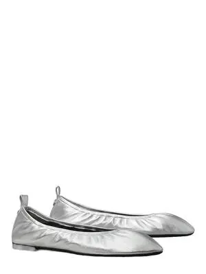 Tory Burch Eddie Ballet - Silver
