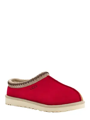 UGG UGG(r) Tasman Slipper Chestnut / Samba Red