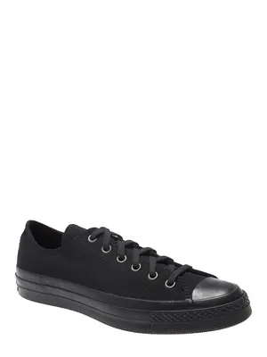 CONVERSE Converse Chuck Taylor® All Star® 70 Low Top Sneaker Black/ Almost Black/ Black