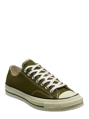 CONVERSE Converse Chuck Taylor® All Star® 70 Low Top Sneaker Dark Moss/ Egret/ Black