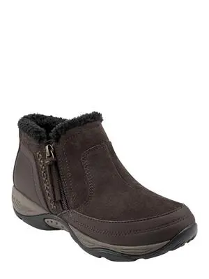 Easy Spirit Easy Spirit Epic Water Resistant Ankle Boots Chocolate