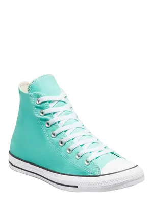 CONVERSE Chuck Taylor All Star High-Top Sneakers Electric Aqua
