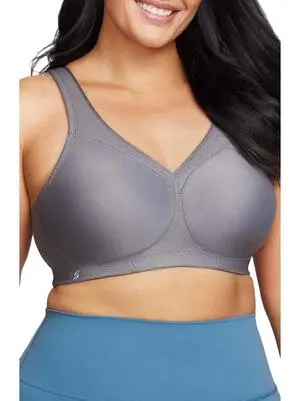 GLAMORISE Magiclift® Seamless Sports Bra - Charcoal Gray