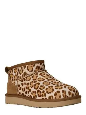UGG Ultra Mini Classic Boots - Felicity Leopard Jasmine