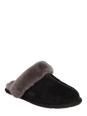 UGG Scuffette II Slipper Black/grey