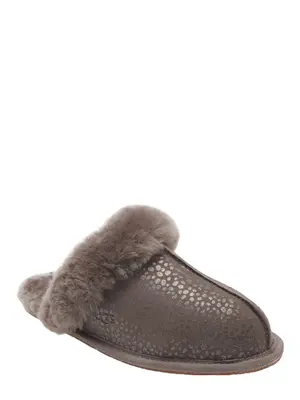 UGG Scuffette II Slipper Thunder Cloud Sparkle Spots