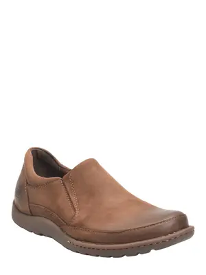 BØRN Børn Nigel Slip-On Loafer Brown Nubuck