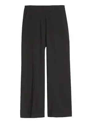 STANDARDS & PRACTICES High Waist Wide Leg Pants - Black