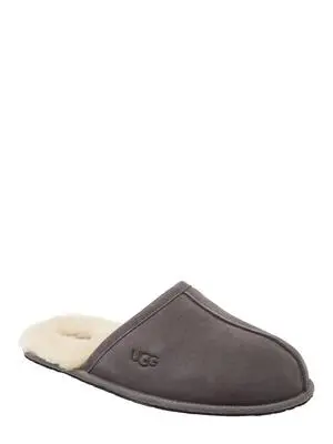 UGG UGG(r) Genuine Shearling Scuff Slipper Dgry