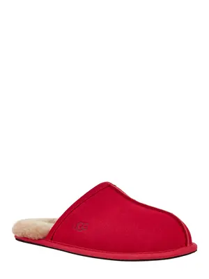 UGG Scuff Slipper Samba Red Suede