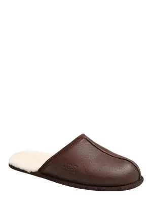 UGG Scuff Slipper Stout Leather