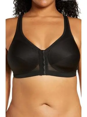 GLAMORISE Magiclift® Front Closure Posture Back Bra - Black