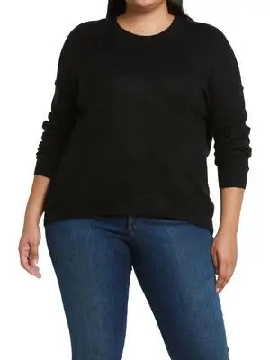 Vince Camuto Crewneck Sweater - Rich Black