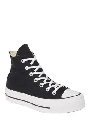 CONVERSE Chuck Taylor All Star Lift High Top Platform Sneakers - Black/white/white