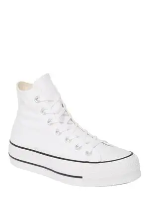 CONVERSE Converse Chuck Taylor All Star Lift High Top Platform Sneakers White/black/white