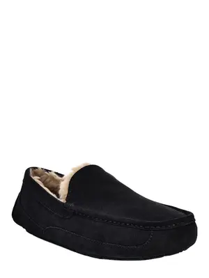 UGG Ascot Loafer Slipper True Navy Suede
