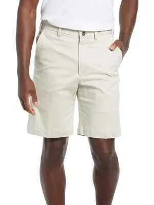VINTAGE 1946 Classic Flat Front Chino Shorts - Stone
