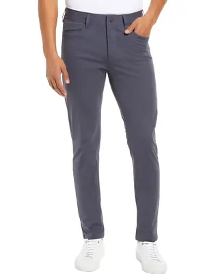 RHONE Rhone Commuter Slim Fit Five-Pocket Pants Iron