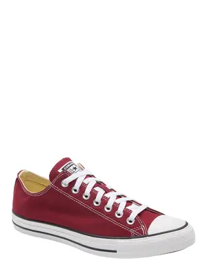 CONVERSE Chuck Taylor® All Star® Low Top Sneaker Maroon