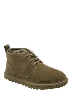 UGG UGG(r) Neumel Lace Up Boot Burnt Olive Suede