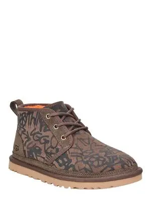 UGG Neumel Lace Up Boot Slate Suede