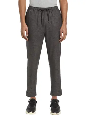 OPEN EDIT Plaid Stretch Trousers Grey Mini Houndstooth