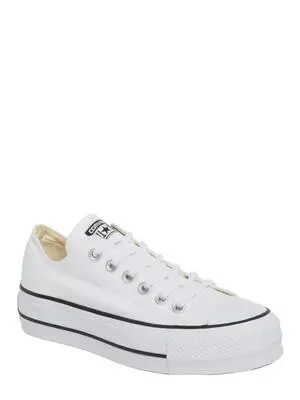 CONVERSE Chuck Taylor All Star Platform Sneakers - White/ Black/ White