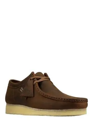 Clarks Wallabee Moc Toe Derby - Beeswax