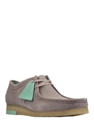 Clarks Clarks Wallabee Water Resistant Chukka Boot Grey/ Grey