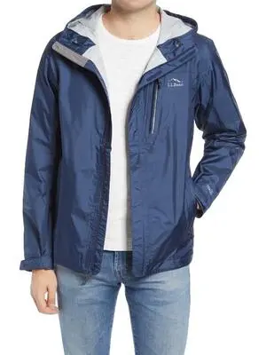 L.l.bean Waterproof Rain Jacket - Nautical Navy