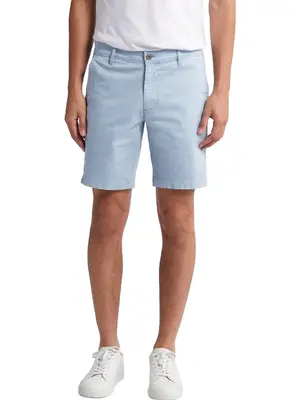 Ag AG Wanderer 8.5-Inch Stretch Cotton Chino Shorts Arctic Shadow